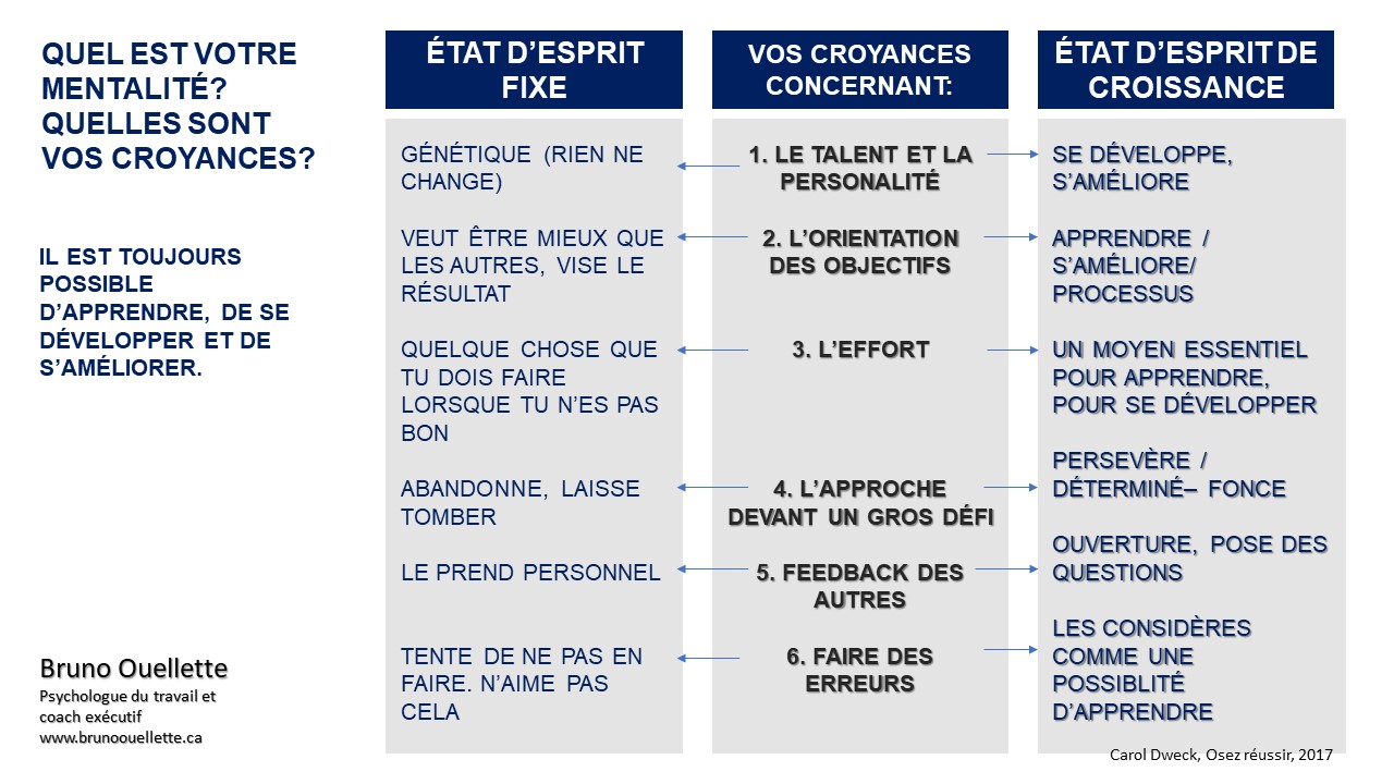 Ne jamais cesser d'apprendre et de s'améliorer